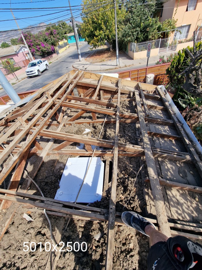 Foto Desmontaje De Techo Asbesto De Anlita Remodelación Y Construcción