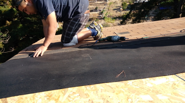 Foto: Instalacion Papel Fieltro de Saavedra Techumbre #180307 - Habitissimo