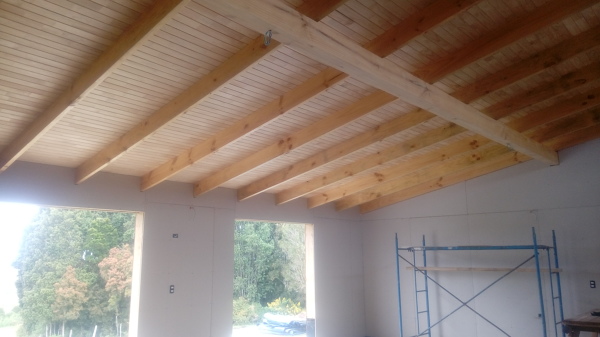 Foto: Machimbrado y Vigas a la Vista de Javier Navarro Vargas #322756 ...