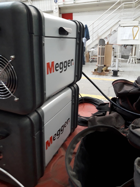 Foto: Medición Eléctrica Megger Delta 4000 de Servelectric Mg Spa ...