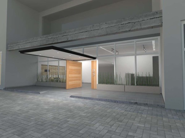 Foto: Render Propuesta Hall de Acceso Residencial, Edificio Povidencia de Art Home Design ...