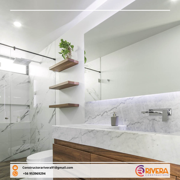 Foto: Proyecto - Vitacura Interior de Constructora Rivera Spa #719523 - Habitissimo