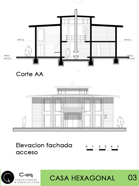 Foto: Casa Hexagonal 03 de C-arq Consultorias & Arquitectura #123061 ...