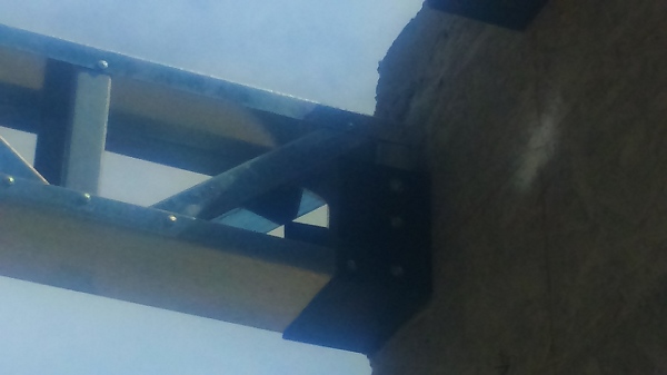 Foto: Encuentro de Viga Reticulada con Muro de Hormigón Armado de ...