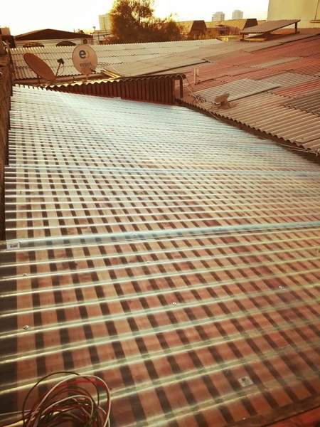 Foto: Fabricacion de Techo de un Cobertizo de Arnold Construcciones ...