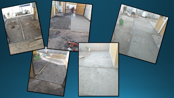 Foto: Radier Patio Lateral , Fondo y Frontal de Tezam #345352 - Habitissimo