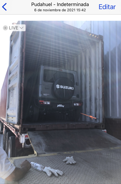 Foto: Vehículo Cargado a Través de una Rampa de Global Alliance Chile ...