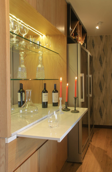 Foto: Diseño Mueble Cava Vino y Licores de Moon Design Arquitectura ...