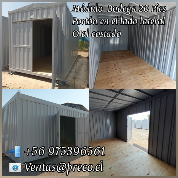 Foto: Container Modular Bodega 20 Pies de Container Modular Preco ...