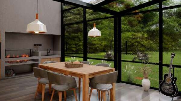 Foto: Quincho Vidriado de Decima Arquitectura & Construcción #709025 ...