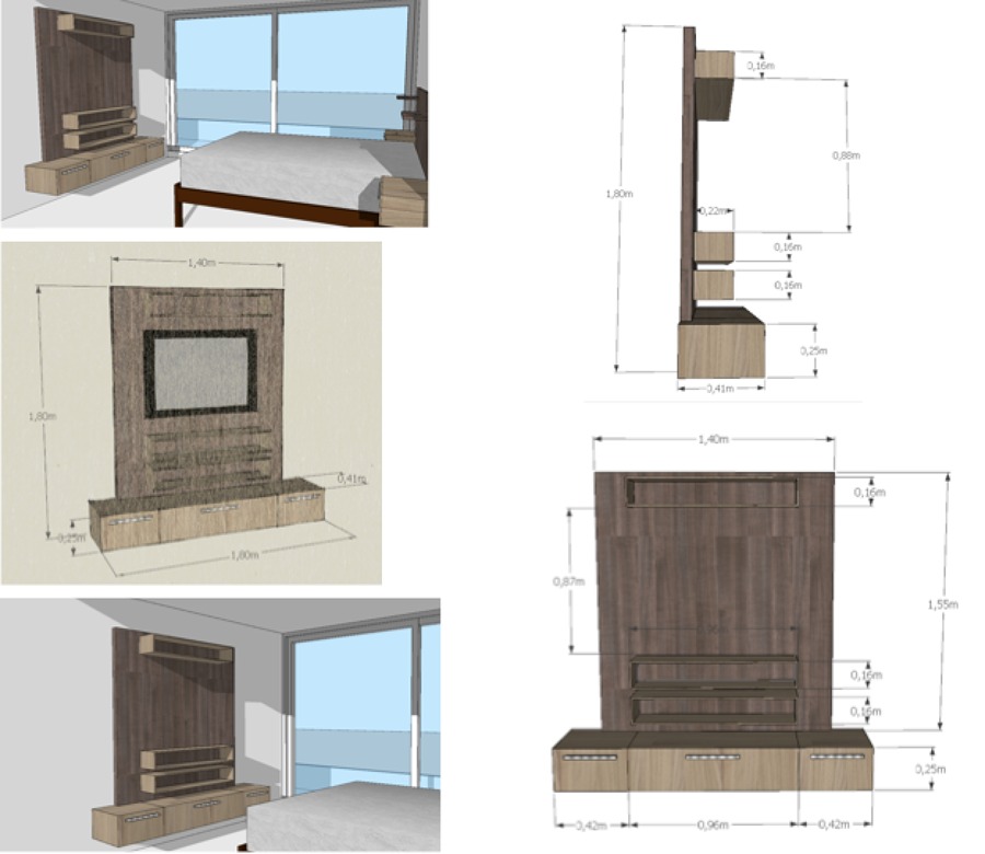 Foto: Diseño de Rack Tv de Estudio Tres Nomade Ltda #83526 - Habitissimo