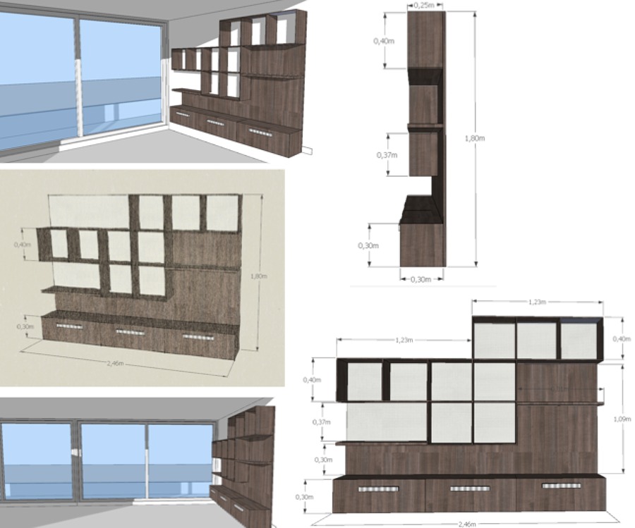 Foto: Diseño Mueble Modular de Estudio Tres Nomade Ltda #83524 ...