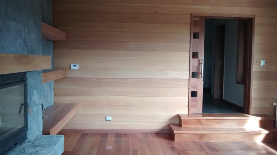 Foto: Living en Madera y Piedra de Covetco #65170 - Habitissimo