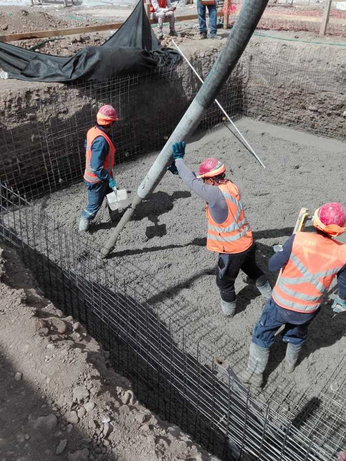 Foto: Proceso de Hormigonado de Construcciones Alta Vita #417202 ...