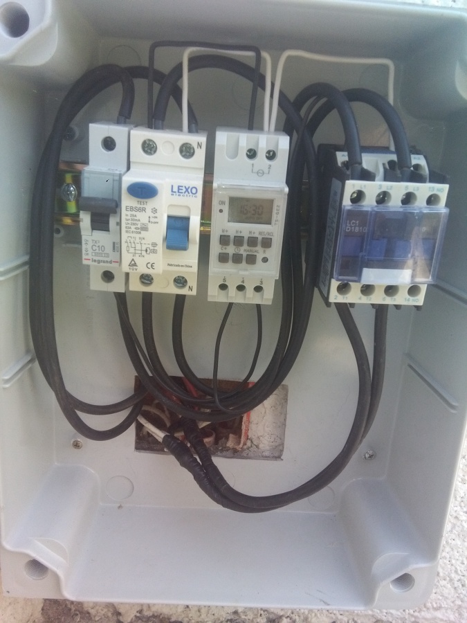 Foto: Tablero Electrico de Control de Electcon Guerra Electricidad ...