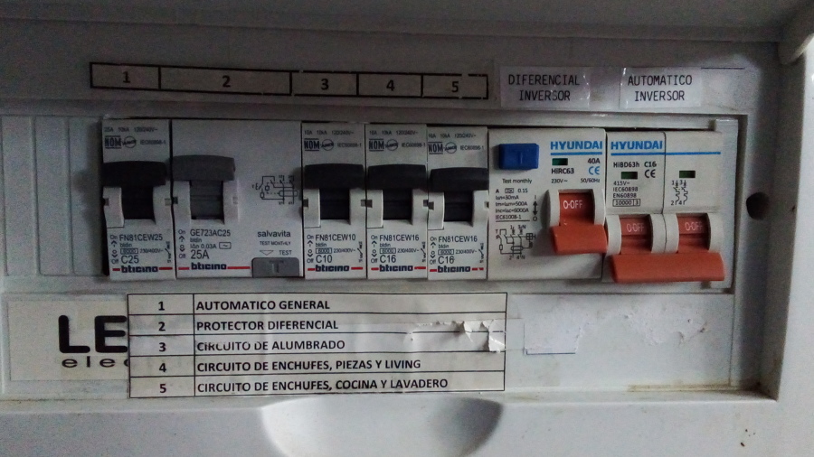 Foto: Tablero General de Técnico Eléctrico #652506 - Habitissimo