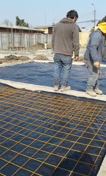 Foto: Aislación y Estructura de Radieres. de Contructora Viterbo ...