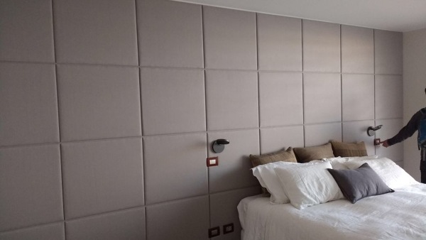 Foto: Placas de Madera Tapizadas con Tela. de Decopaint #237321 ...
