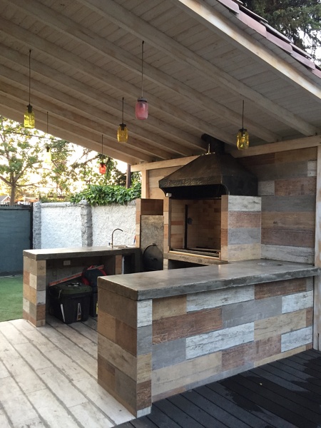 Foto: Construccion de Quincho Vintage. Las Condes 2018 de ...