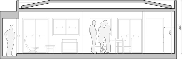 Foto: Corte Longitudinal de Diego Alvarez Arquitecto #174983 - Habitissimo