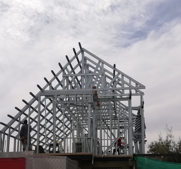 Foto: Frontis de Casa 3 de Arquimob Arquitectura y Construcción #414041 ...
