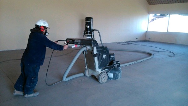 Foto: Inicio de Proceso de Pulido de Piso de Valastra Inversiones Spa ...