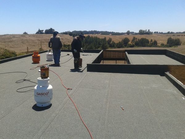 Foto: Instalacion de Segunda Capa y Final de Membrana de Imper-Global ...