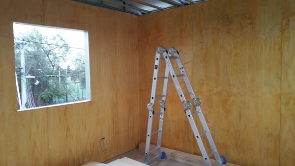 Foto: Interior con Terciado Ranurado. de ECO-Construcciones SPA #370957 ...