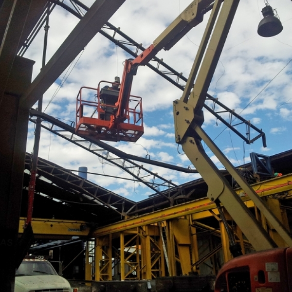 Foto: Levantamiento de Estructura Cubierta de Richtig Ingeniería Y ...