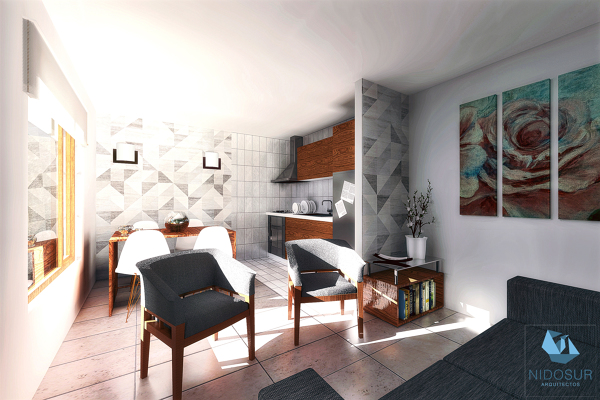 Foto: Living Comedor de NidoSur Arquitectos #163366 - Habitissimo