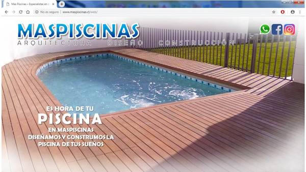Foto: Piscina Vitacura de Maspiscinas #360786 - Habitissimo
