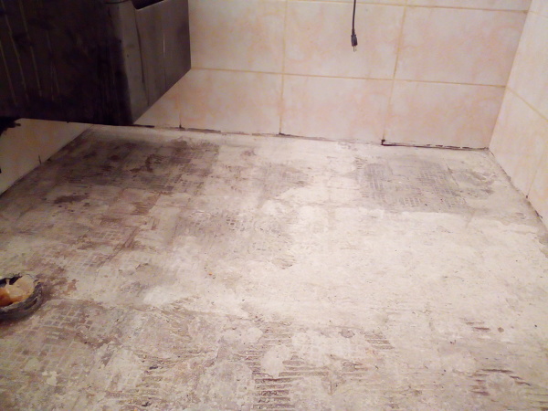 Foto: Piso Listo y Despejado para Comenzar Instalación de Ruther 104 ...