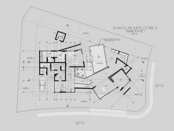Foto: Planta Arquitectónica 1 de Grupo Arquitectónico #613094 - Habitissimo
