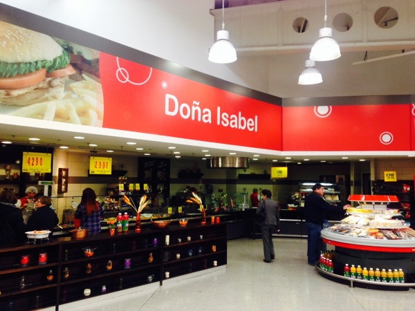 Foto: Remodelación Sector Patio Comidas Supermercado Santa Isabel de ...