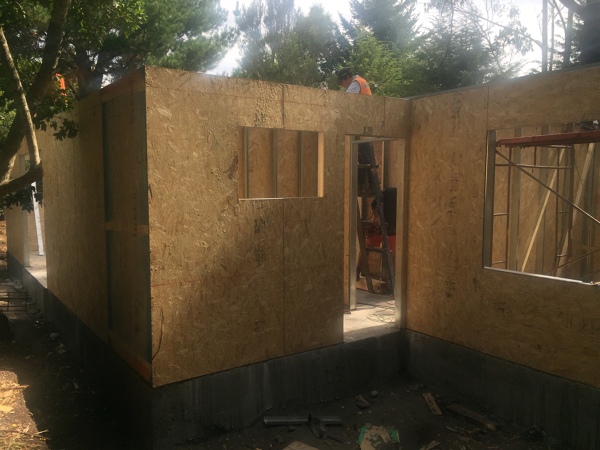 Foto: Revestimiento Osb Primer Nivel de Constructora Sandoval E Hijos ...